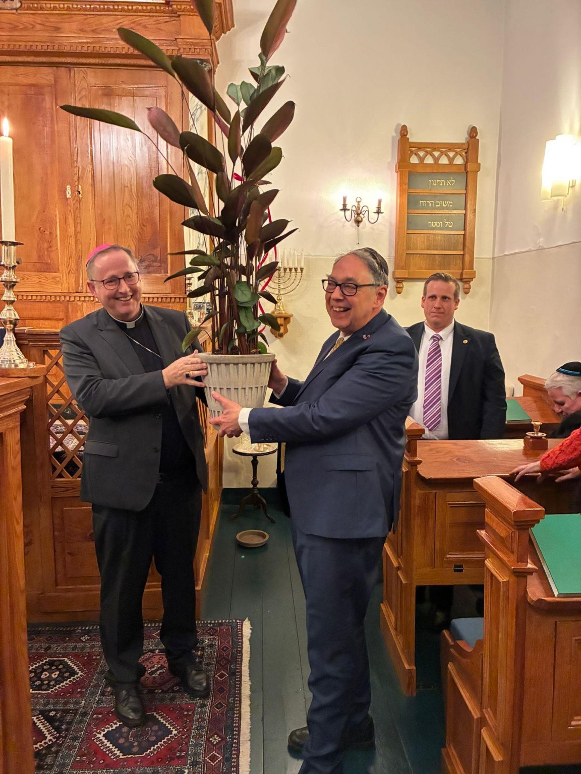 Werkgroep Kerk en Jodendom bezoekt synagoge Haaksbergen - Aartsbisdom